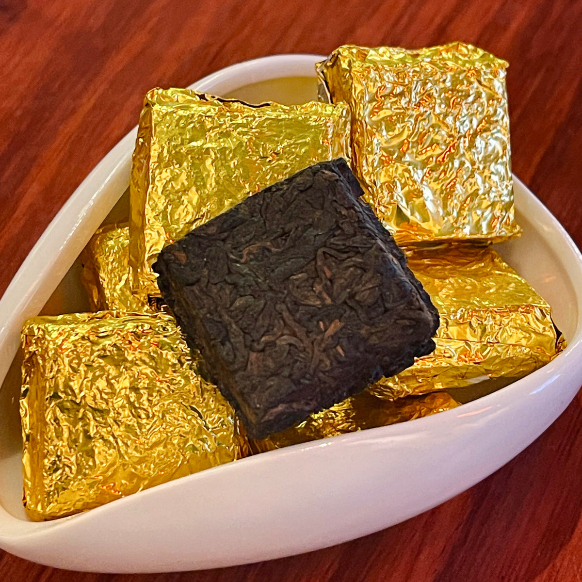 Golden Cubic Ripe Pu Er Tea – Long's Tea