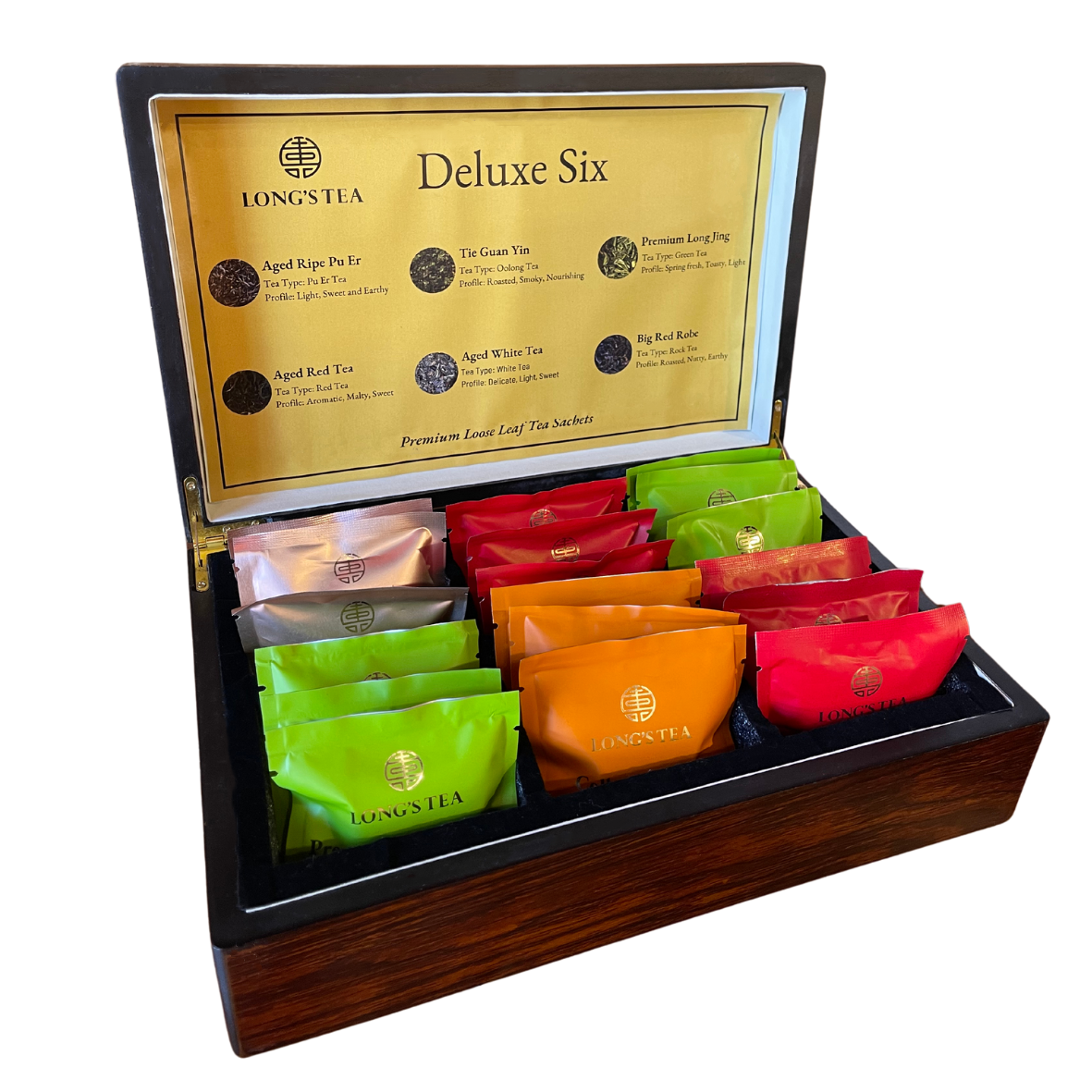 Deluxe SIx Collection Tea Chest – Long's Tea